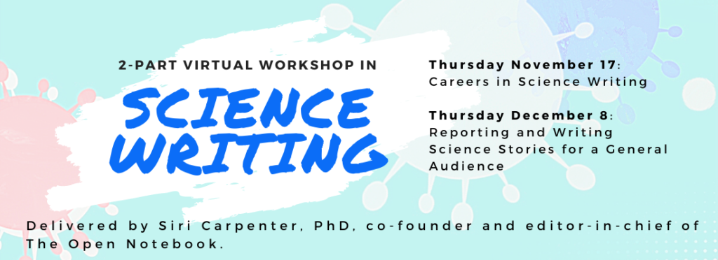ASPIRE Workshop Series: Science Writing | BRET Career Development ...