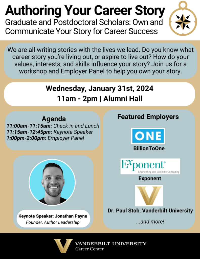 Authoring Your Career Story | BRET Career Development ASPIRE Program ...