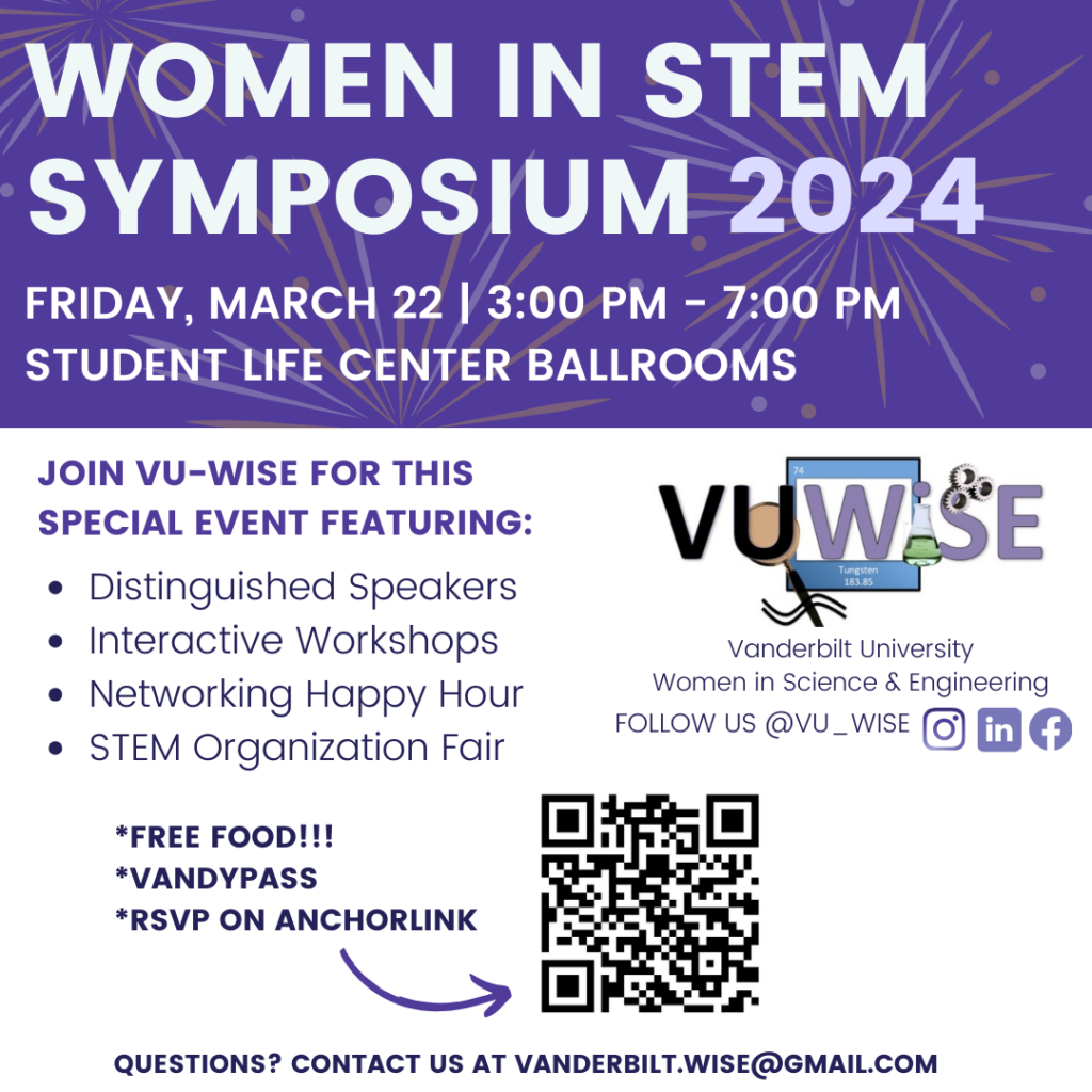 VUWiSE event: Women in STEM Symposium 2024 | BRET Career Development ...