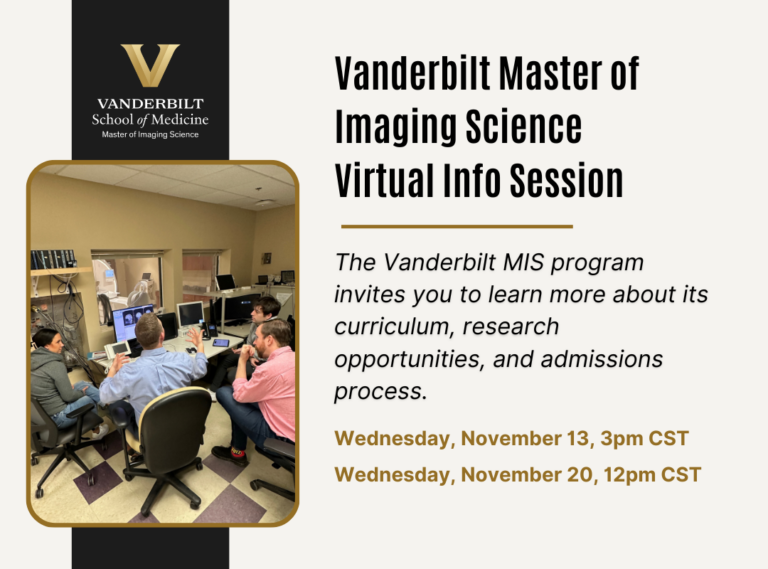 Master of Imaging Science | Vanderbilt University